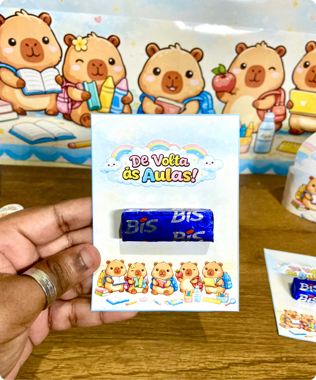 KIT VOLTA ÀS AULAS – CAPIVARAS - Mundo Pedagógico