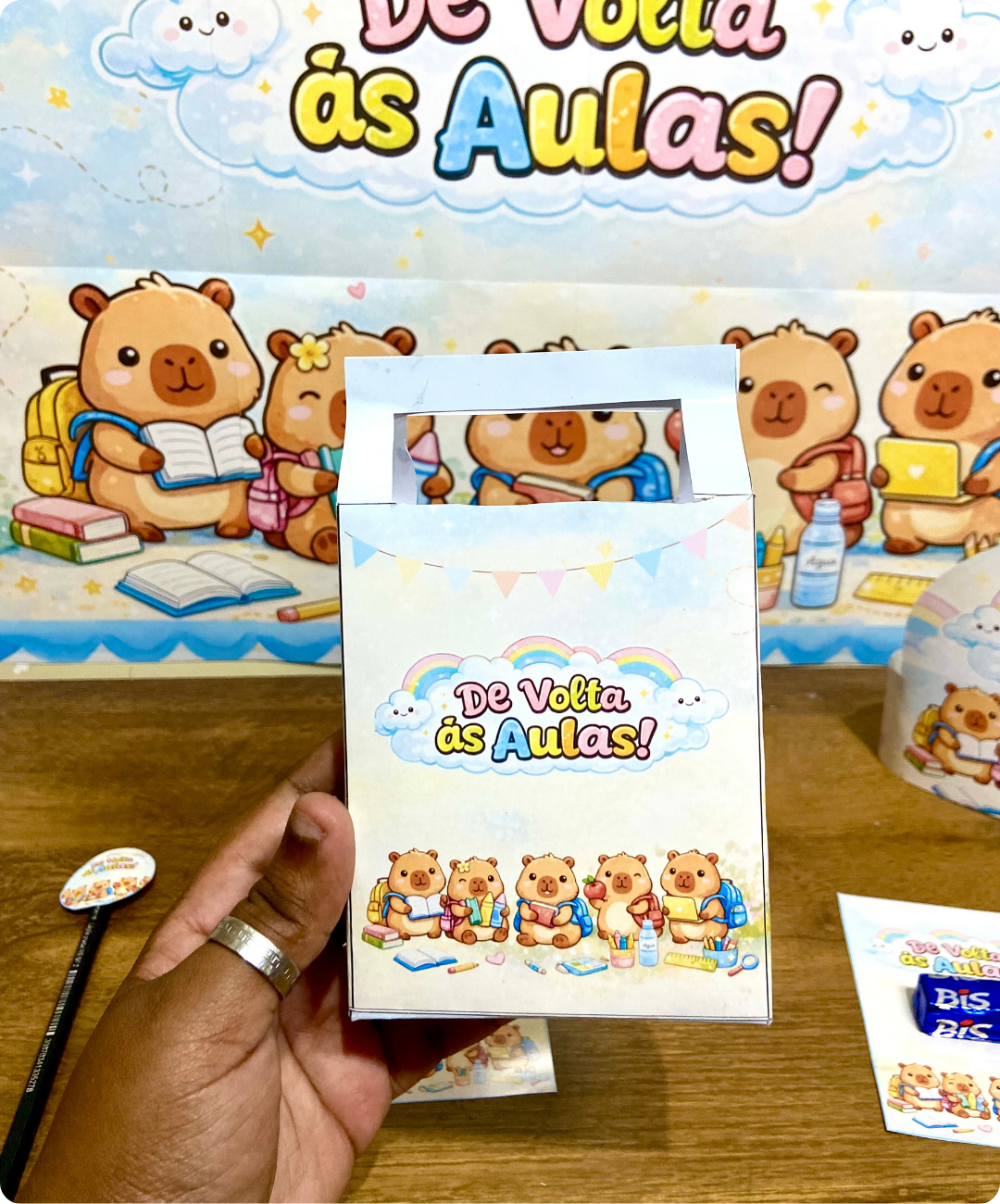 KIT VOLTA ÀS AULAS – CAPIVARAS - Mundo Pedagógico